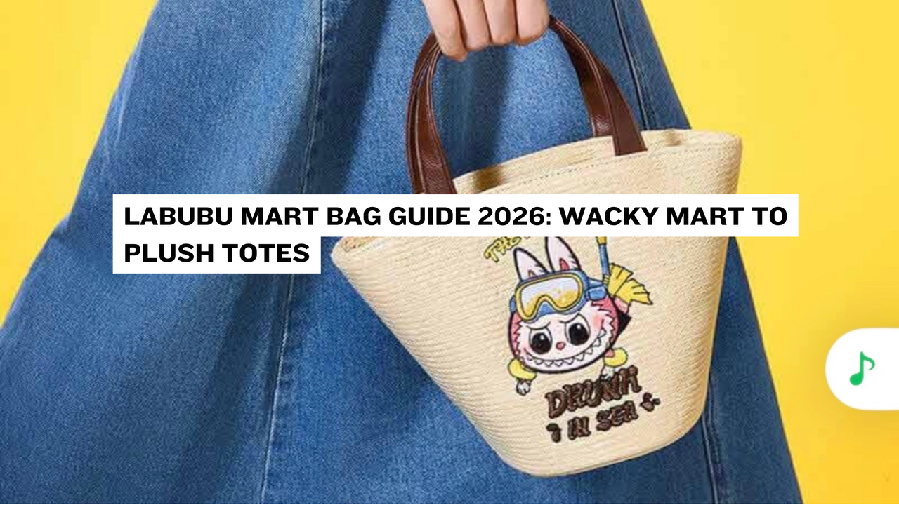 Labubu Mart Bag Guide 2026: Wacky Mart to Plush Totes – Double Boxed
