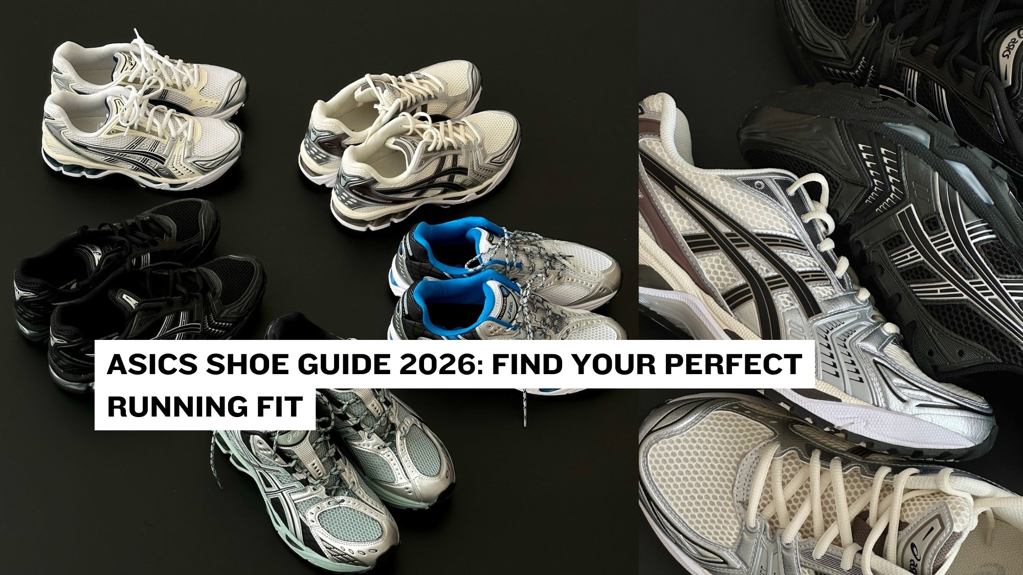 ASICS Shoe Guide 2026: Find Your Perfect Running Fit – Double Boxed