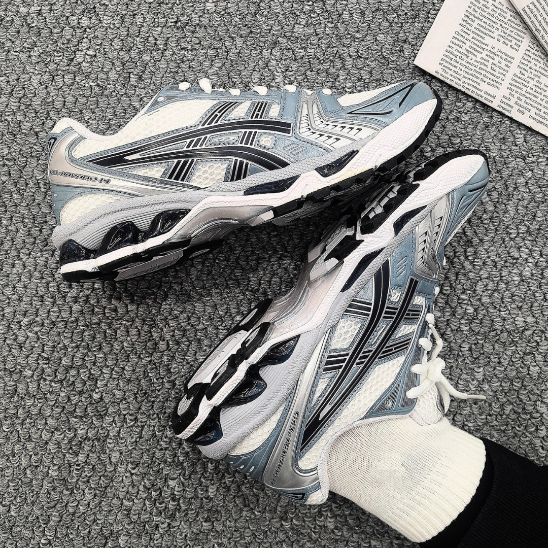 ASICS GEL-KAYANO 14 White/Fjord Grey 1203A537-106 – Double Boxed